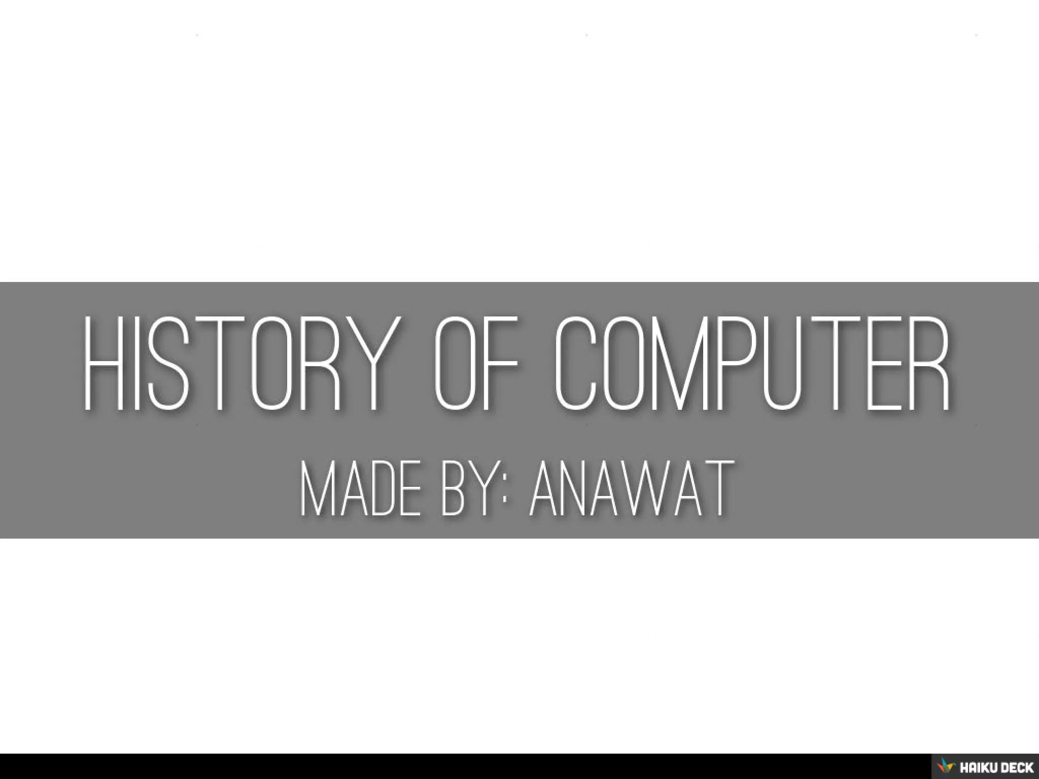 History of computer | PDF
