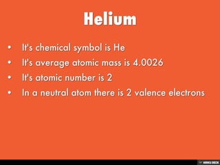 Helium | PDF