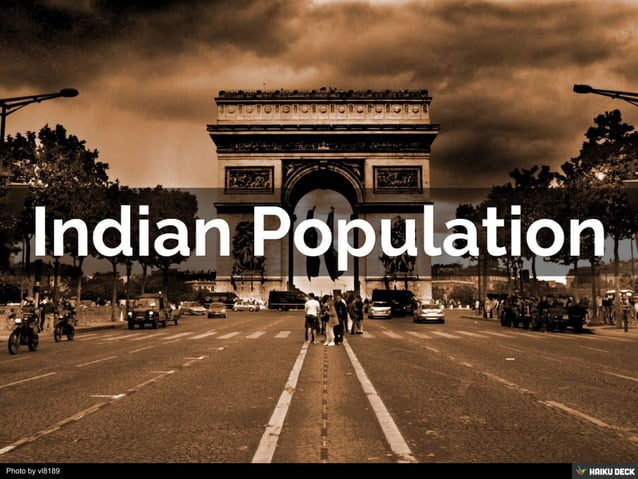 POPULATION IN INDIA | PPT