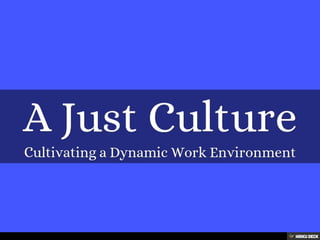 Just Culture | PDF