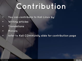 BASIC OVERVIEW OF KALI LINUX | PDF