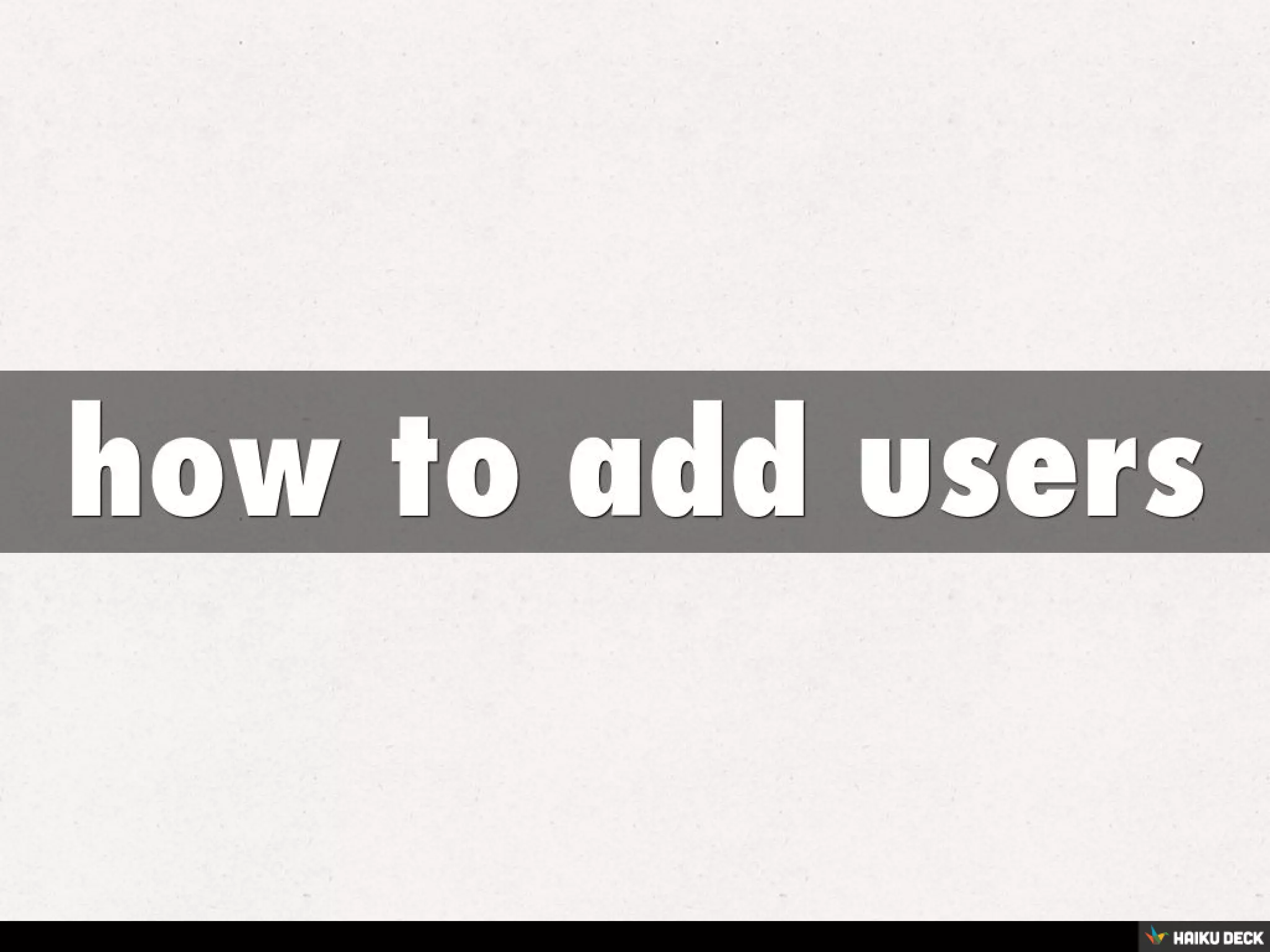 My First Presentation | PDF