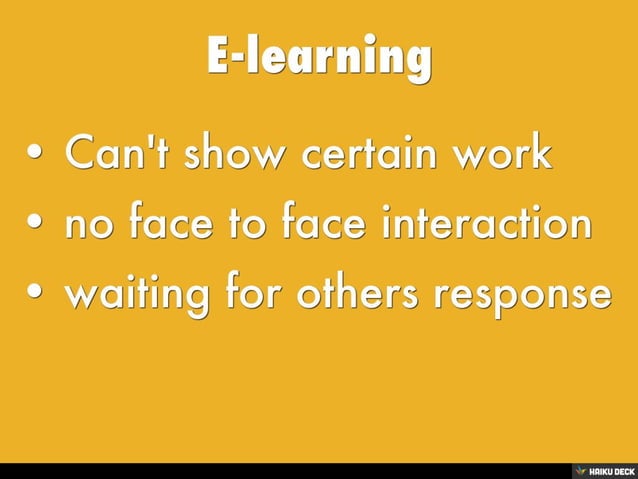 Traditional learning vs. E-learning | PDF