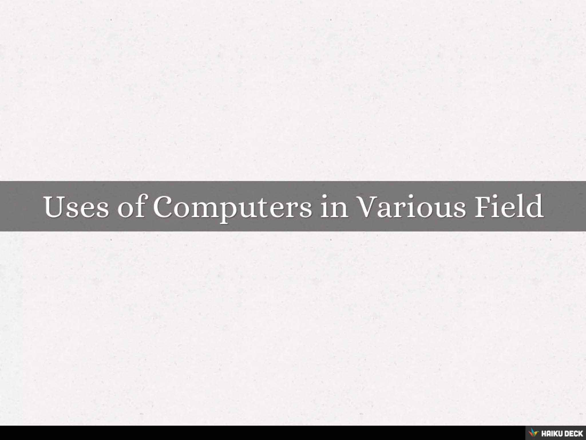 Uses of Computers | PDF