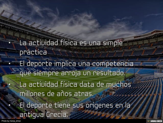 Actividad Fisica y Deporte | PPT