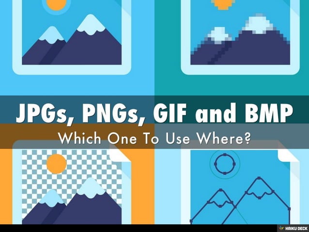 JPGs, PNGs, GIF and BMP | PDF | Technology & Computing