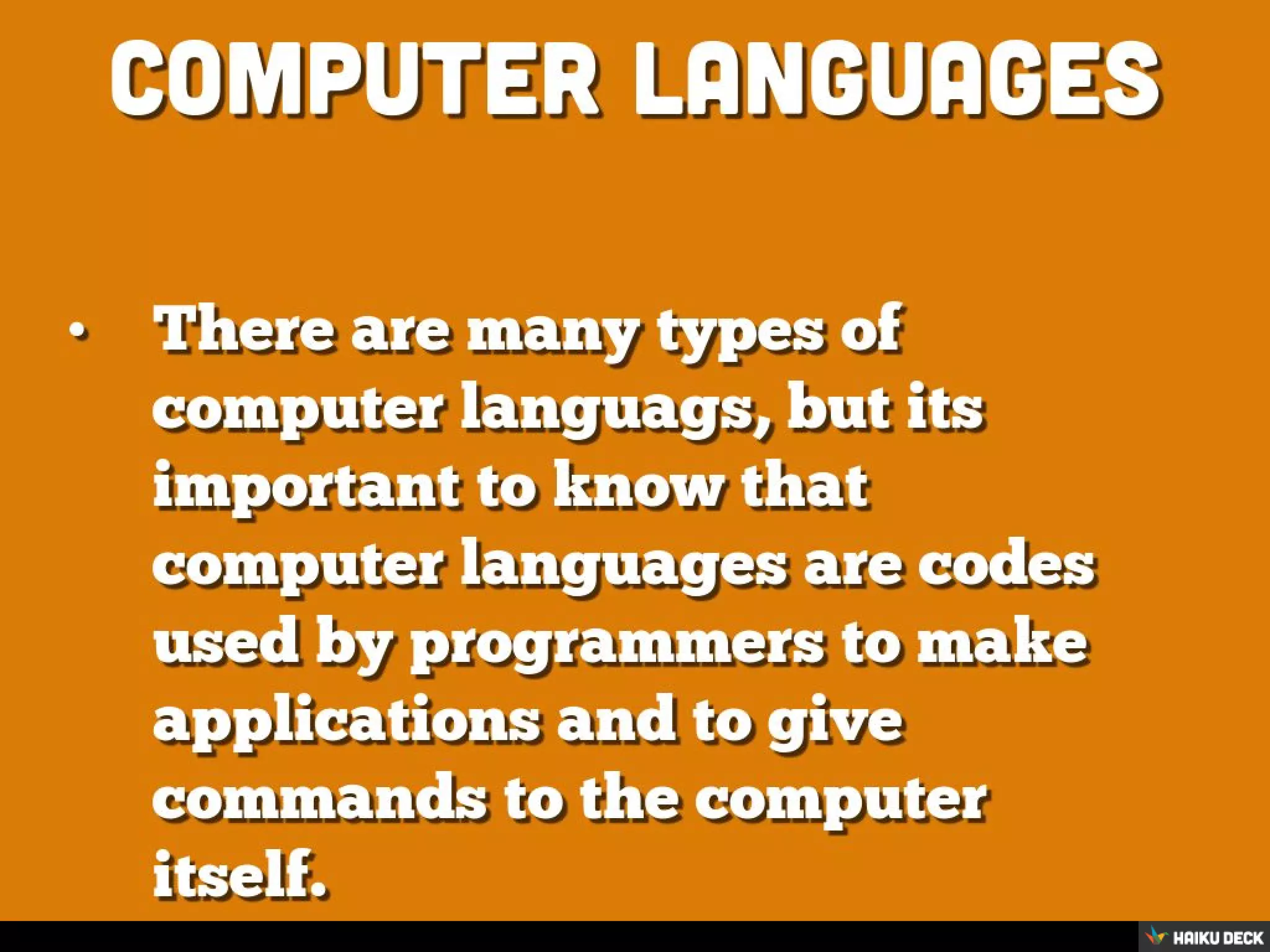Computer Languages | PDF
