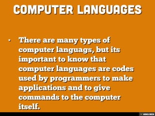 Computer Languages | PDF