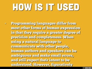 Computer Languages | PDF