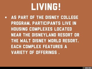 Disney College Program | PDF