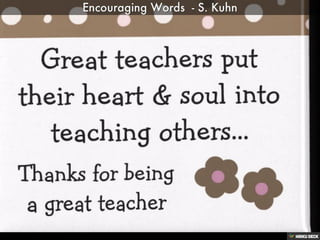 Inspirational Teaching Quotes | PPT