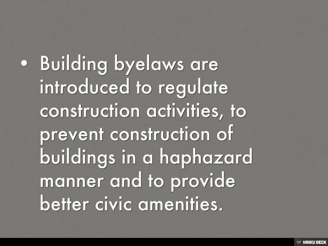VIOLATION OF BUILDING BYELAWS | PDF