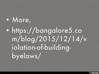 VIOLATION OF BUILDING BYELAWS | PDF