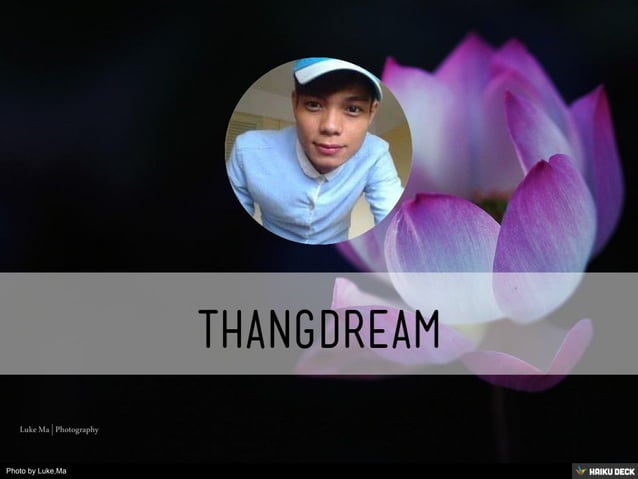 THANGDREam | PDF