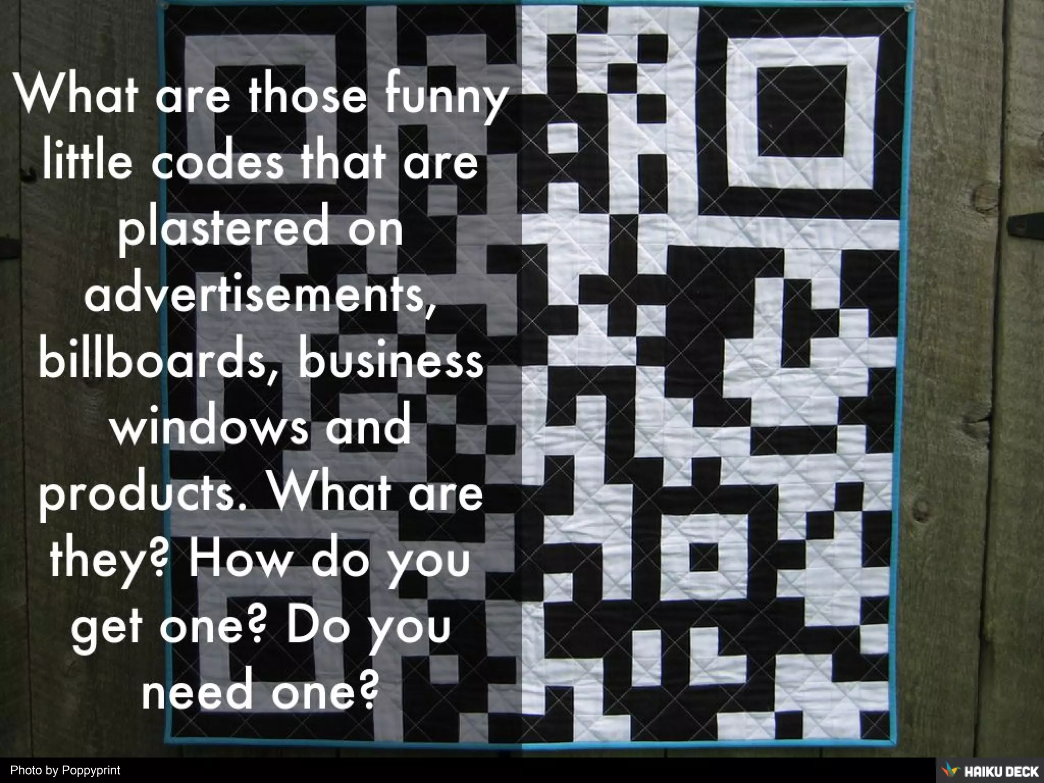 Cracking the QR Code | PPT