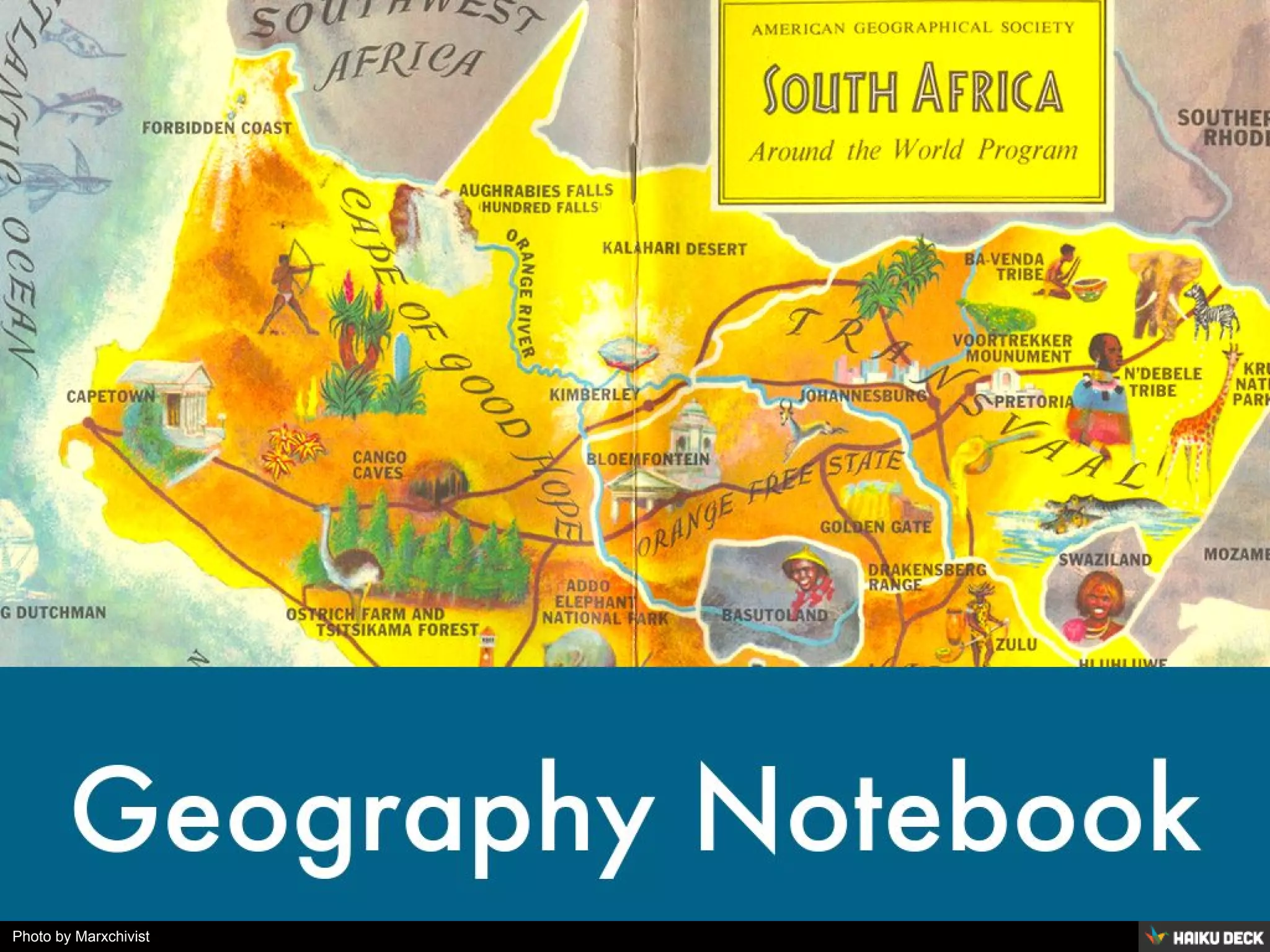 Geography Interactive Notebook | PDF