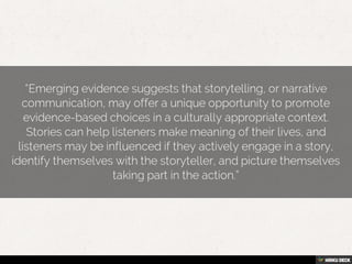 Storytelling in Patient Education | PDF