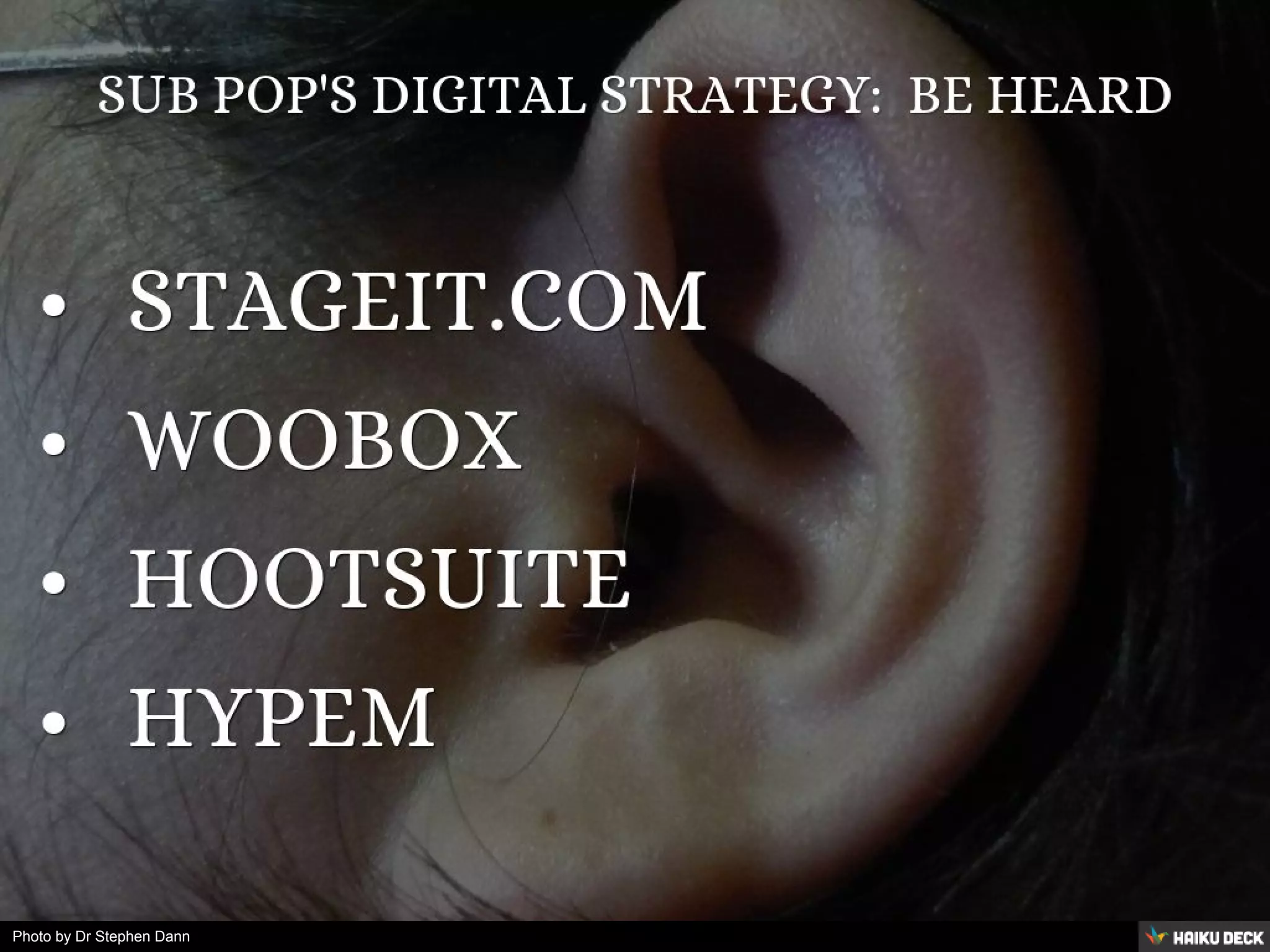 SUB POP RECORDS | PDF