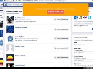 Facebook Account Blocked From Sending Friend Requests | PDF