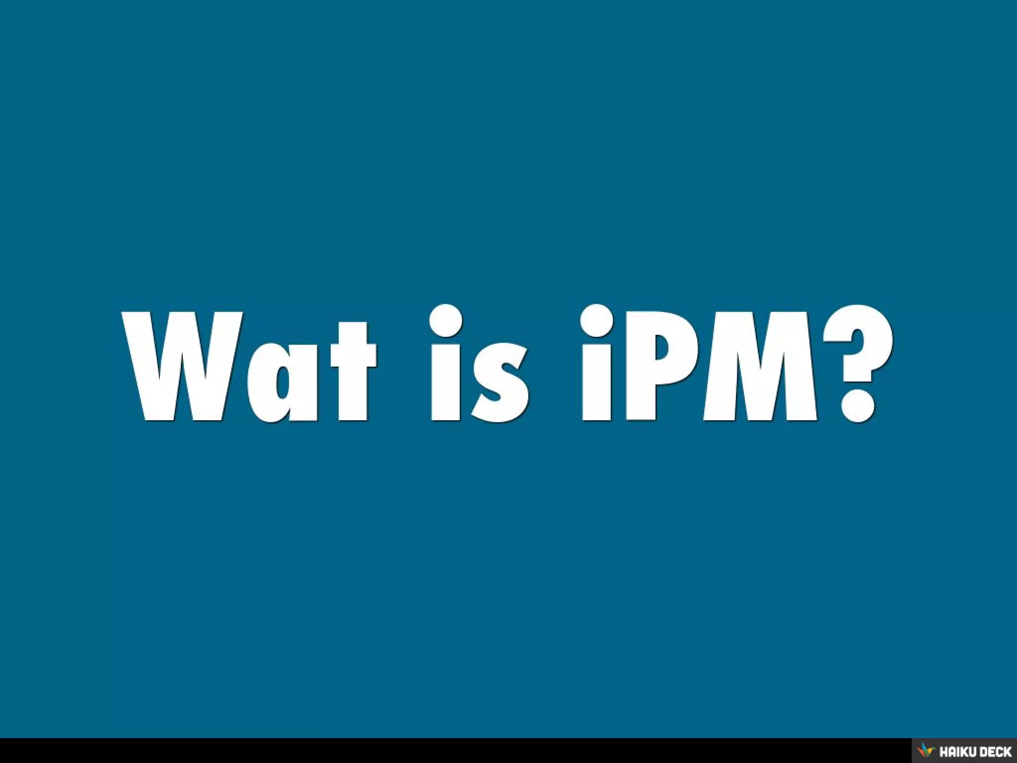 iPM Partners | PDF