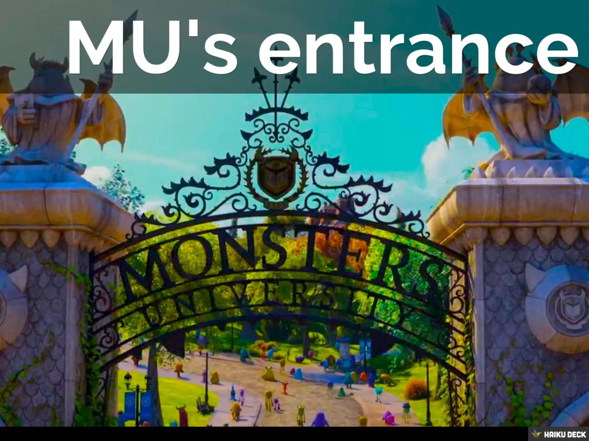 Monsters University Inspiration Pdf