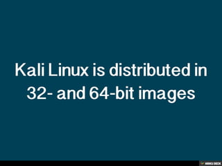 Kali Linux | PPT