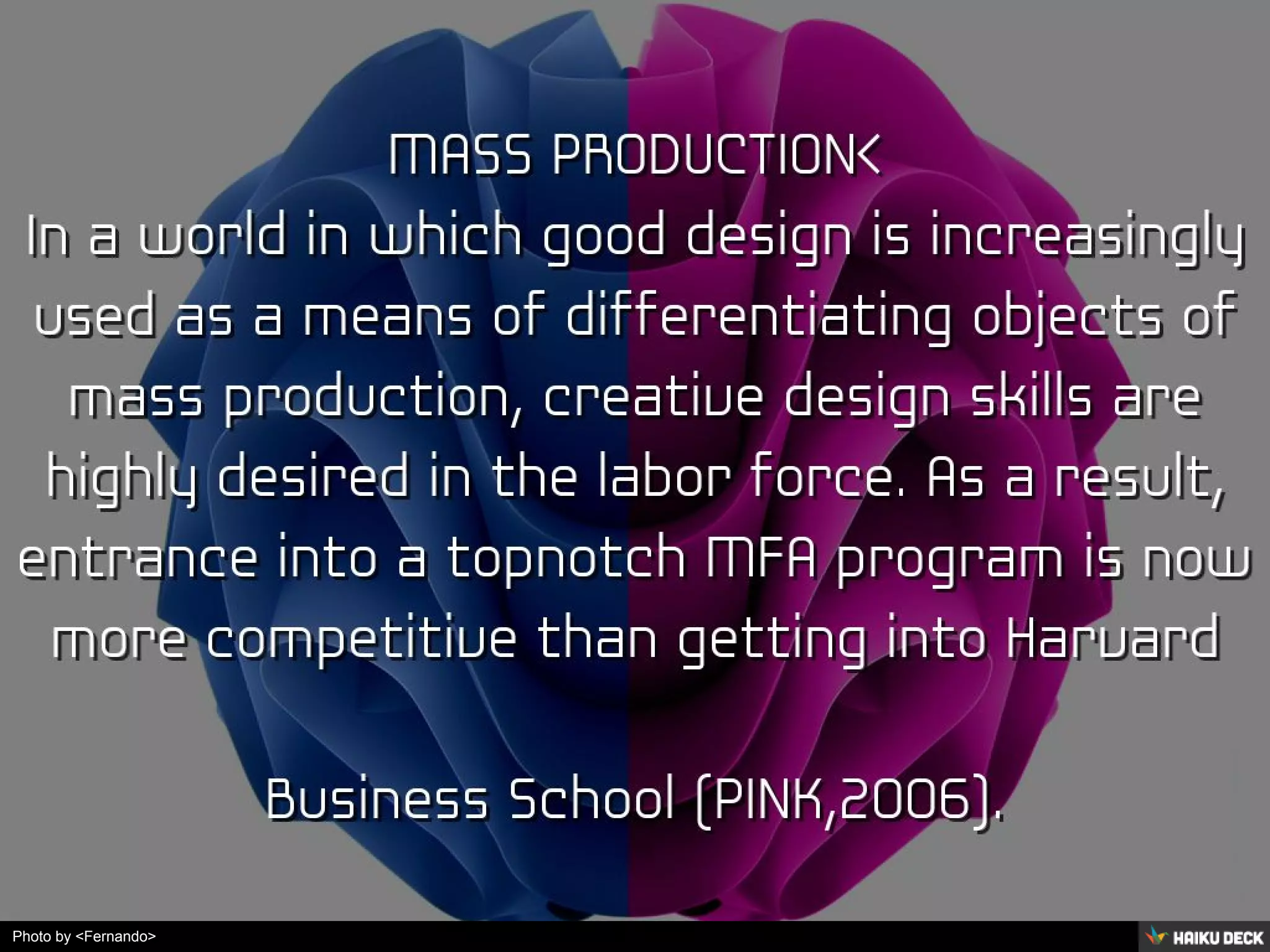 THE VALUE OF CREATIVITY IN A GLOBAL SOCIETY | PPT