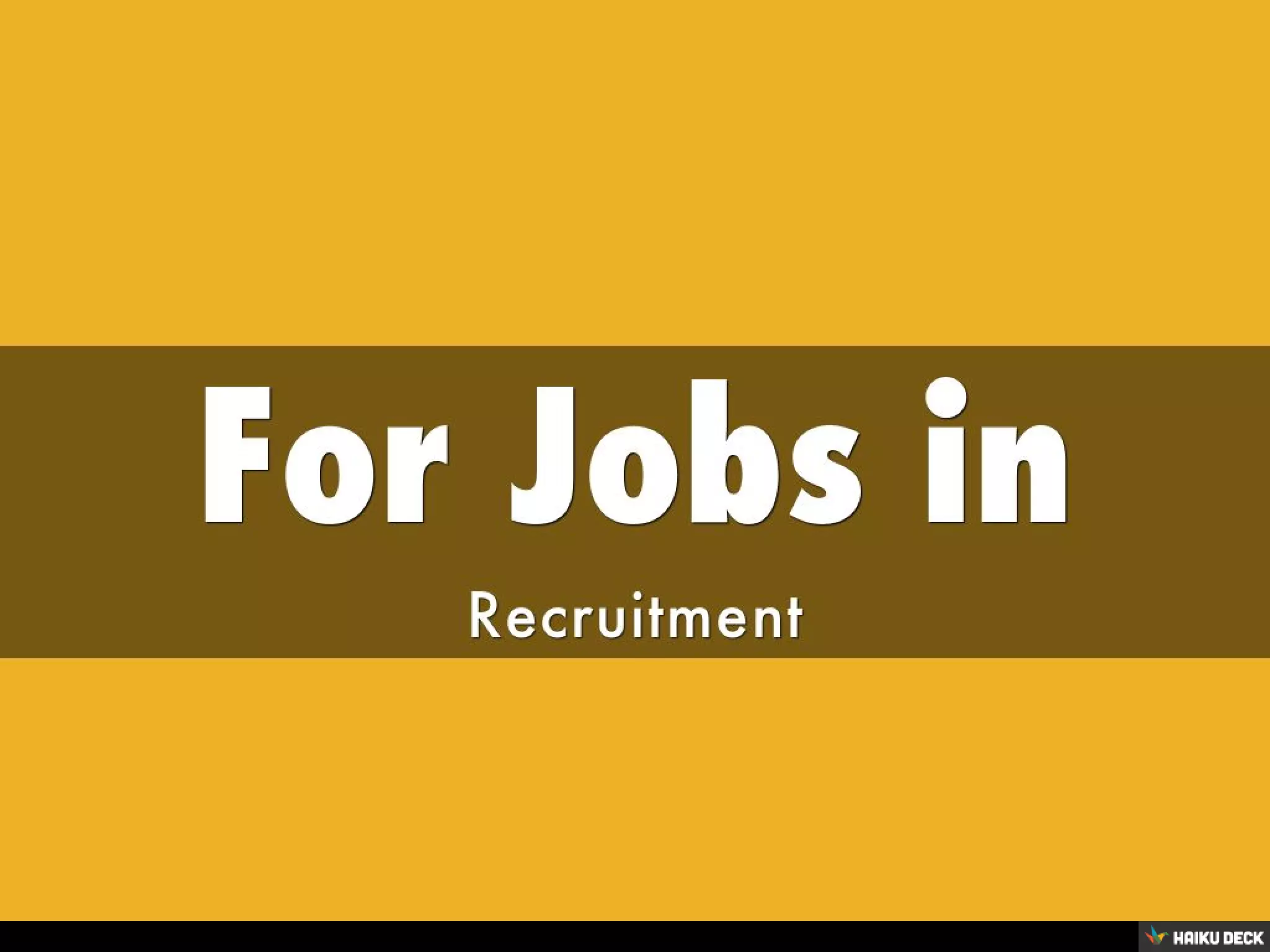 German Recruitment Jobs | PDF