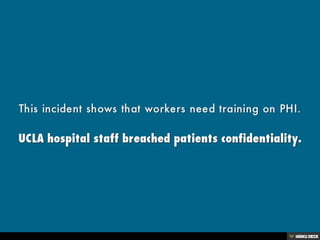 CONFIDENTIALITY TRAINING | PPT