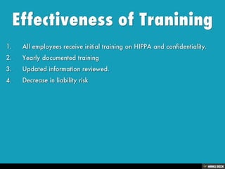 CONFIDENTIALITY TRAINING | PPT