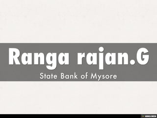 Ranga rajan.G | PDF