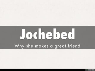 Jochebed | PPT