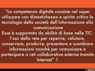 Competenze Digitali | PPT