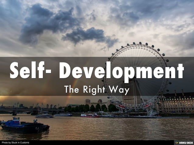 Self- Development | PPT