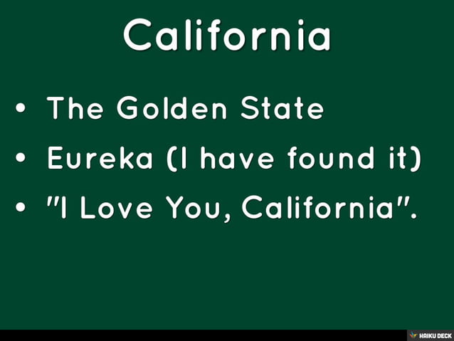 California | PPT