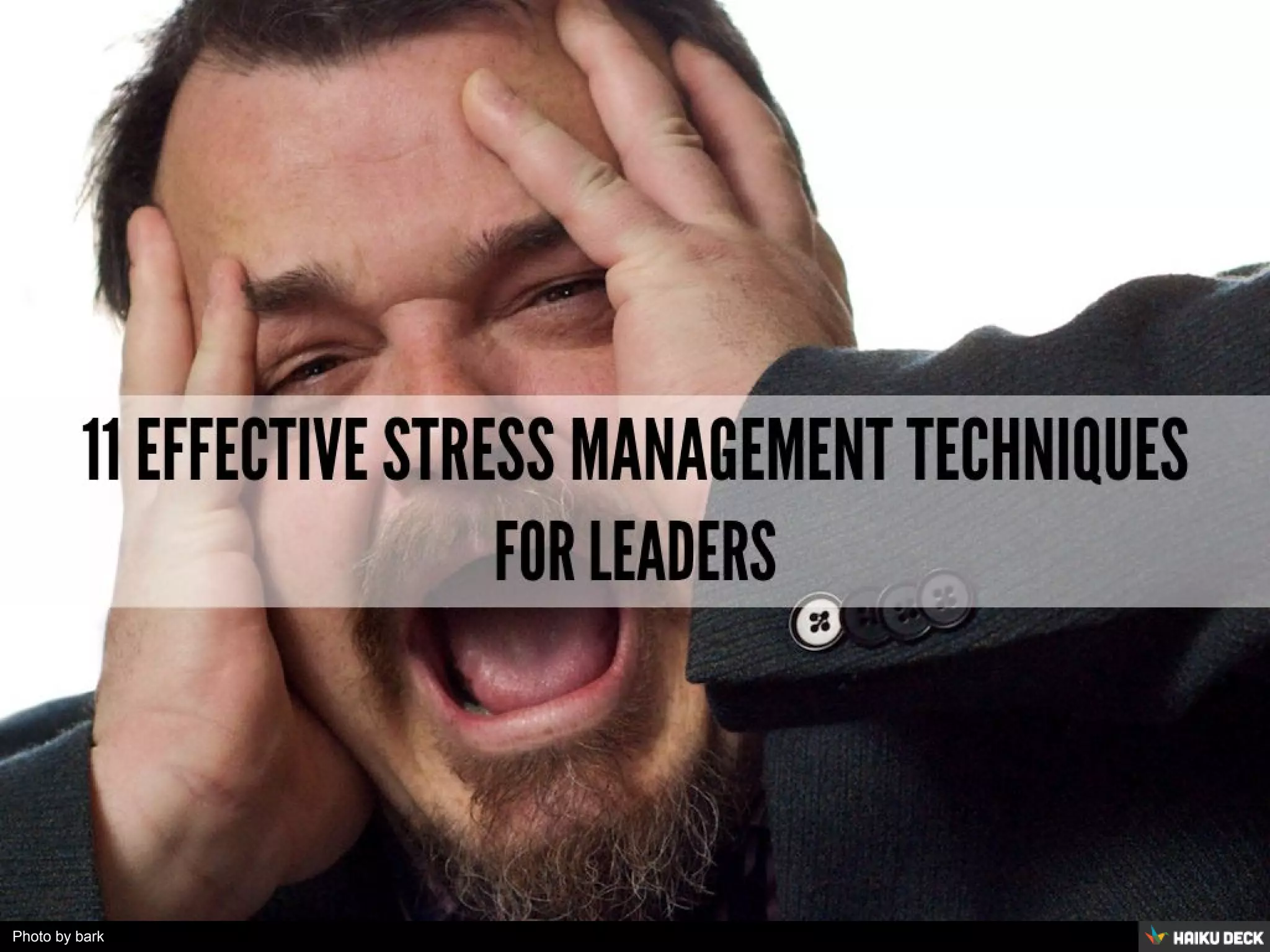 11 Effective Stress Management Techniques | PDF
