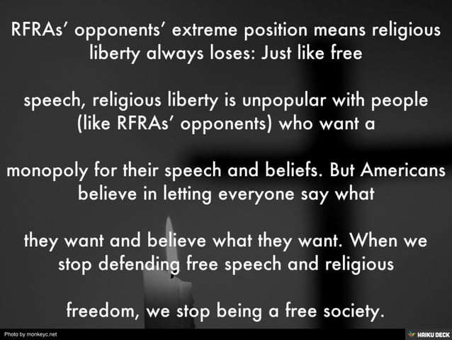 The right to religious freedom. | PDF