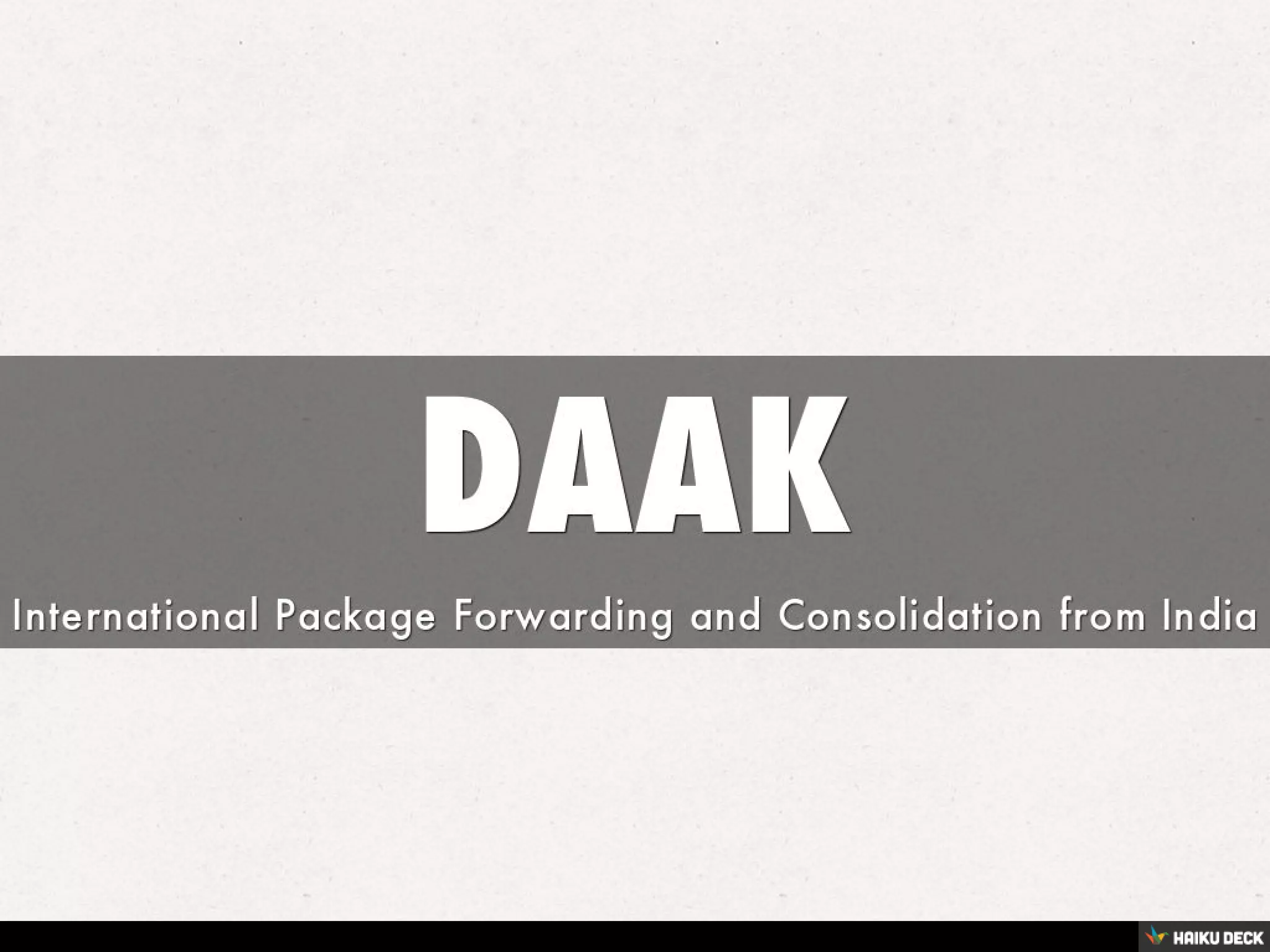 DAAK | PDF | Logistics and Transportation Industry | Industries