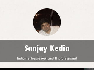 Sanjay Kedia | PDF