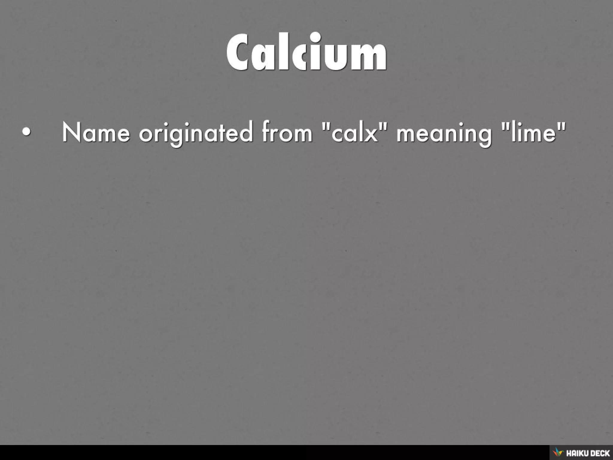 Calcium | PDF