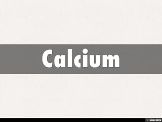 Calcium | PDF