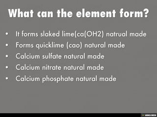 Calcium | PDF