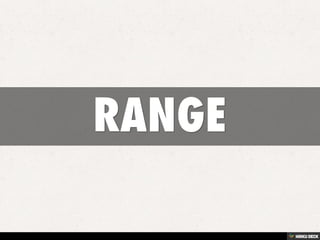RANGE | PDF