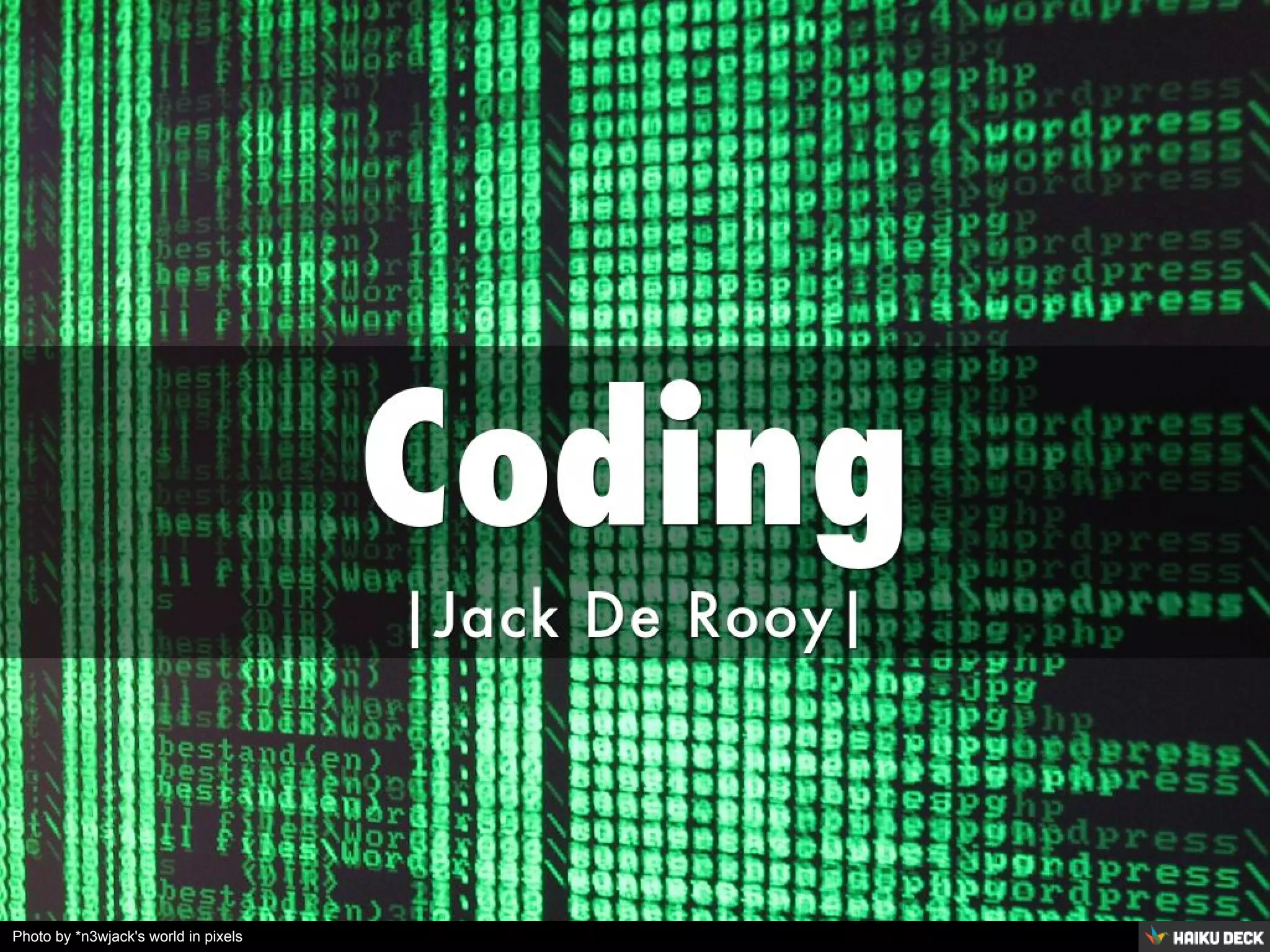 Coding | PPT