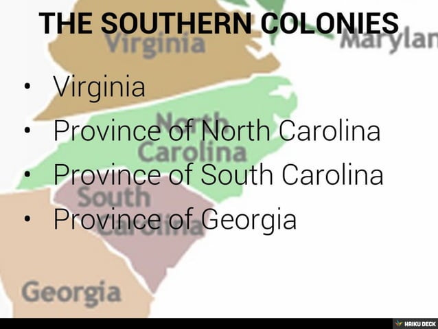 The 13 Colonies | PDF