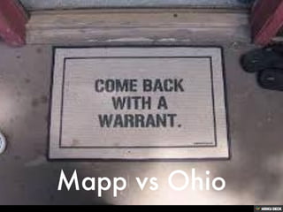 Mapp vs Ohio | PDF