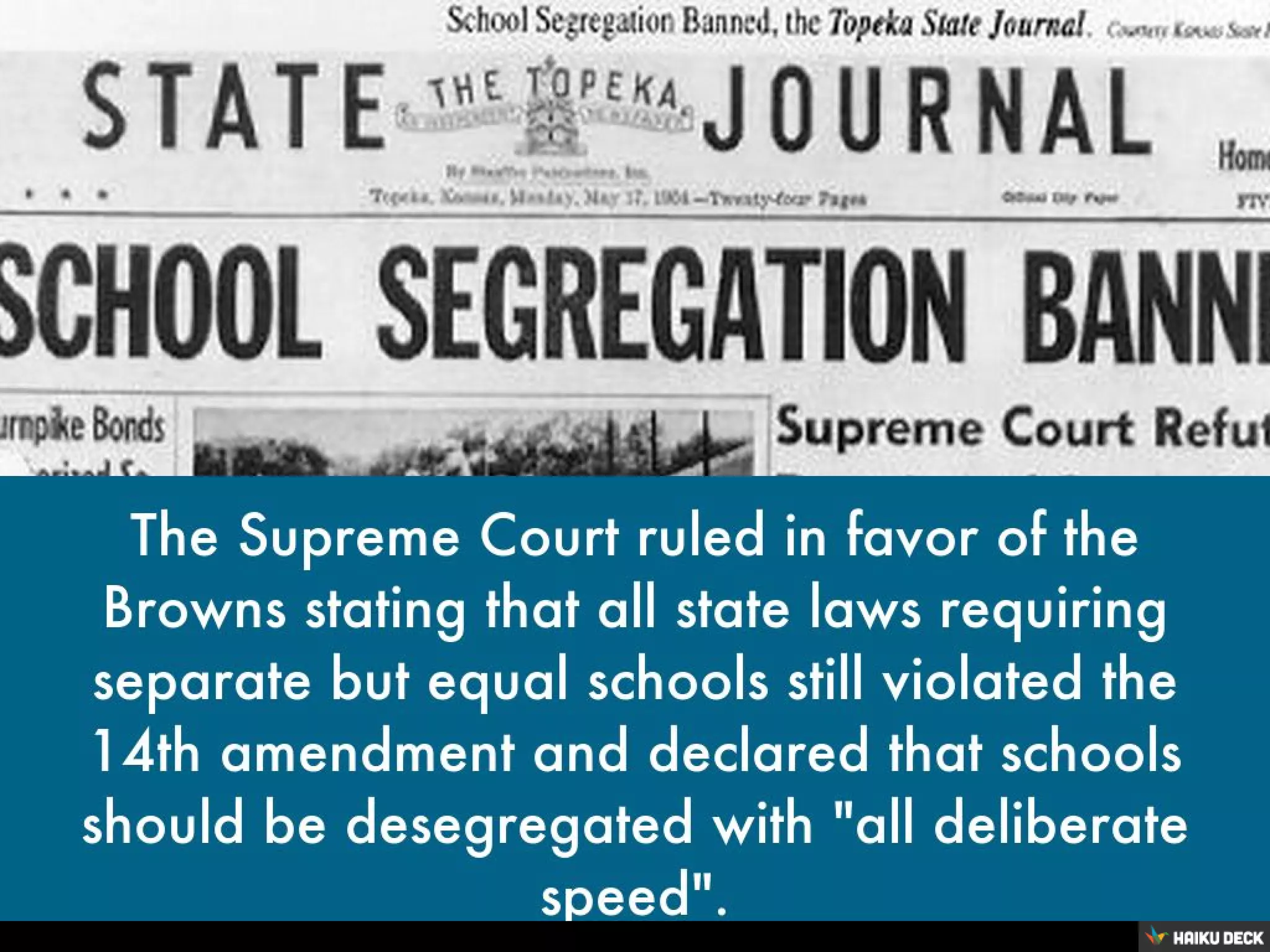 Brown Vs. Board of Education (1954) | PDF | Education industry | Industries