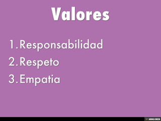 Mis valores | PPT