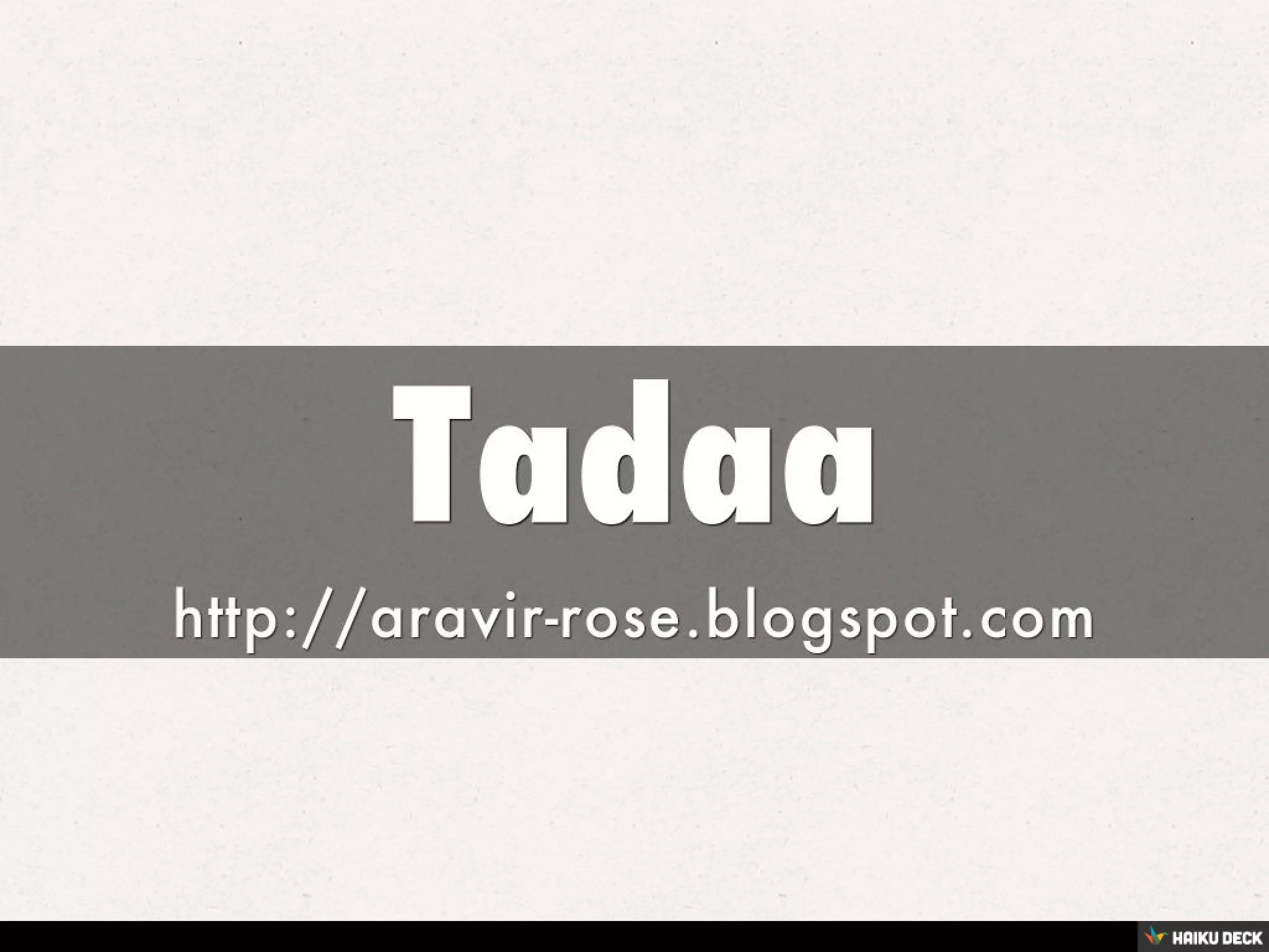 Tadaa | PDF