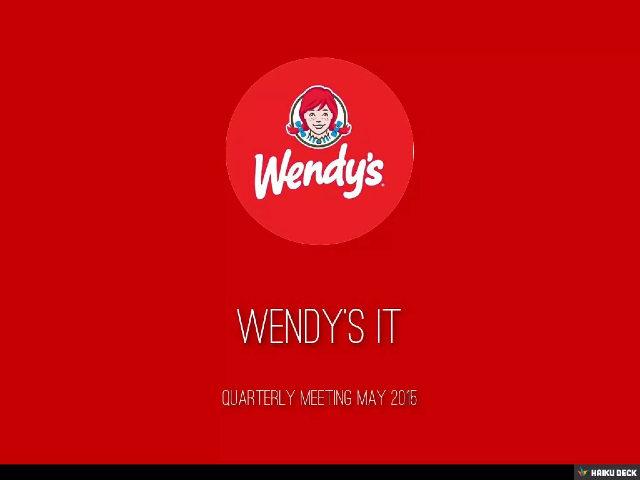 Wendy's IT | PDF